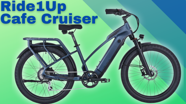 Ride1Up's Cafe Cruiser Blends Cargo and Comfort - Ebike Escape