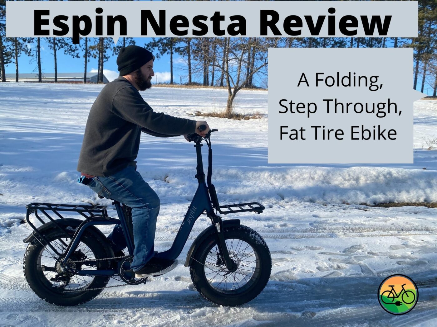 Espin Nesta Review: Value-Priced, Step-Through, Fat Tire, Folding Ebike ...
