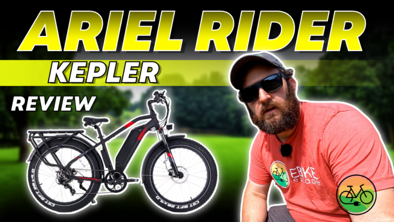 Ariel Rider Electric Bike Reviews - Ebike Escape