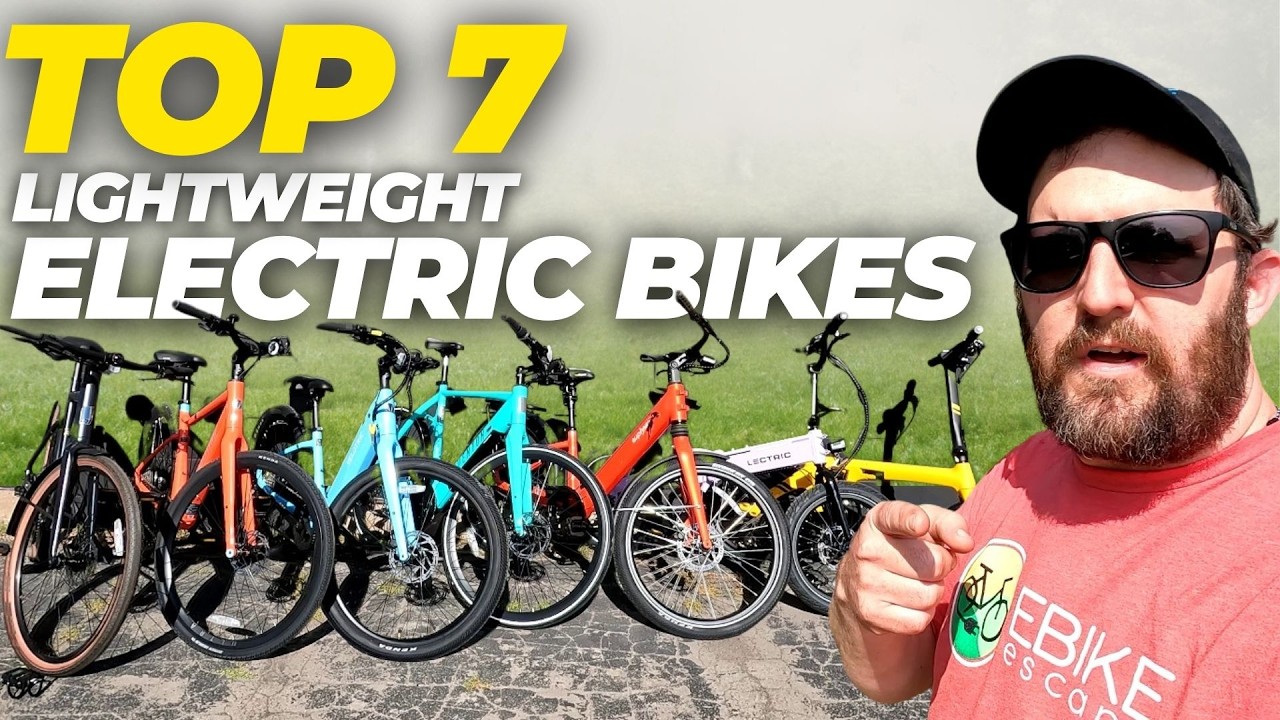 Best Lightweight Ebikes of 2026 | All Under 55 lbs - Ebike Escape