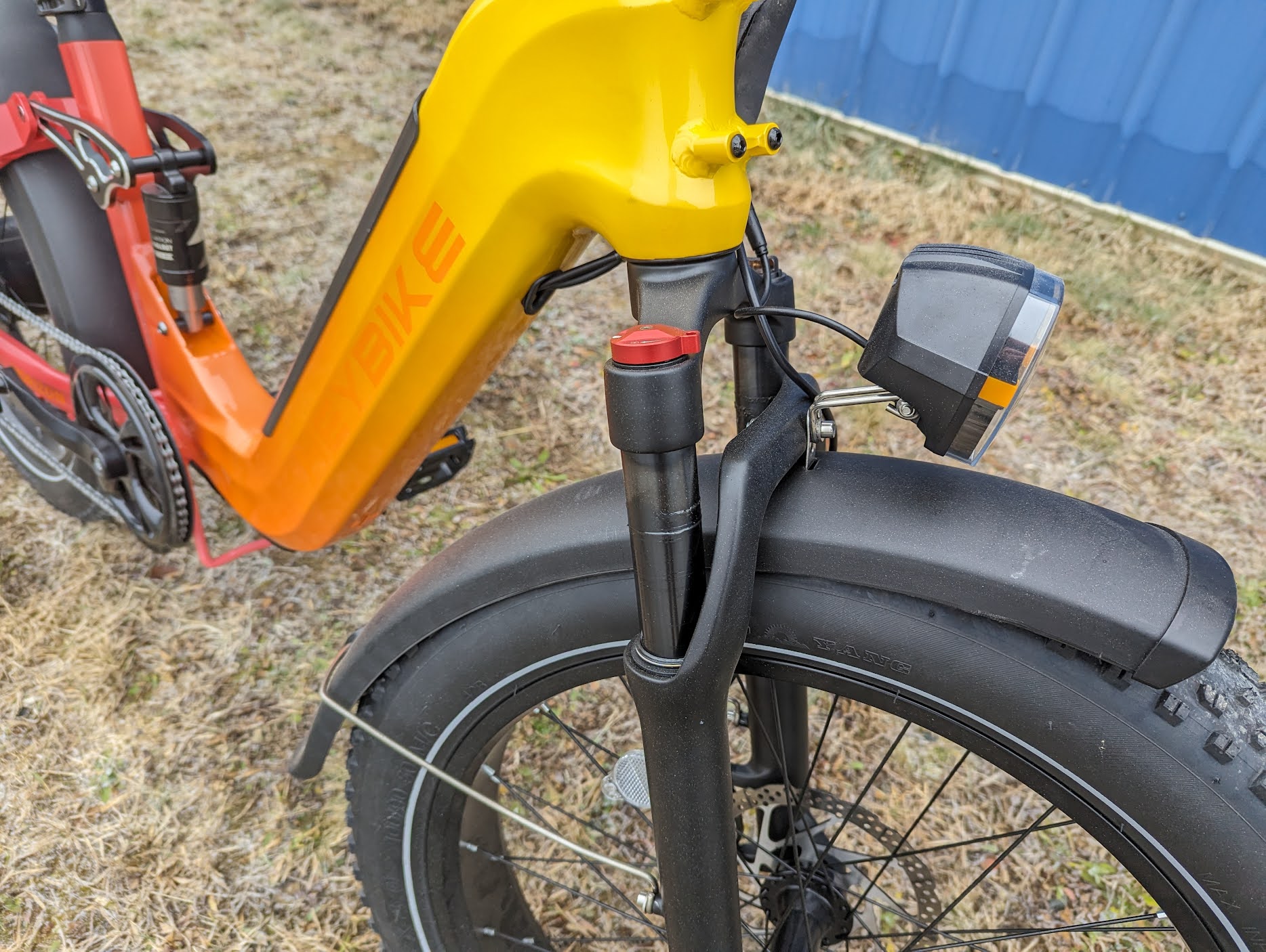 Heybike Horizon Review! The Unique Colored Full Suspension Folding ...