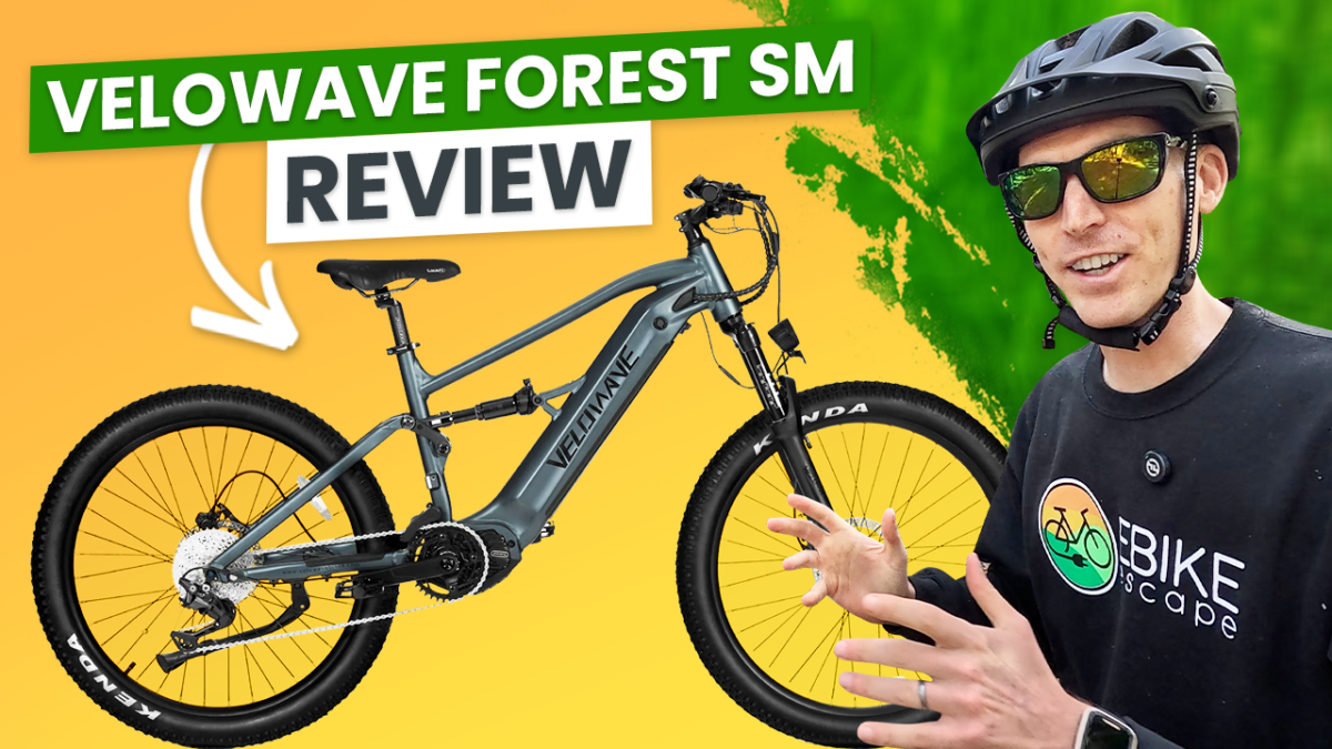 Velowave Forest SM Review: Affordable Full-Suspension eMTB - Ebike Escape