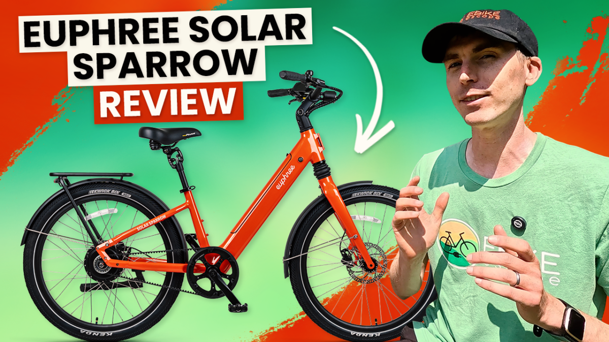 Euphree Solar Sparrow Review: No Compromises, Lightweight Ebike With A Belt Drive Twist - Ebike ...